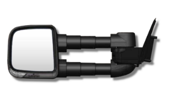 Clearview Compact Towing Mirrors suits Mazda BT-50 TF