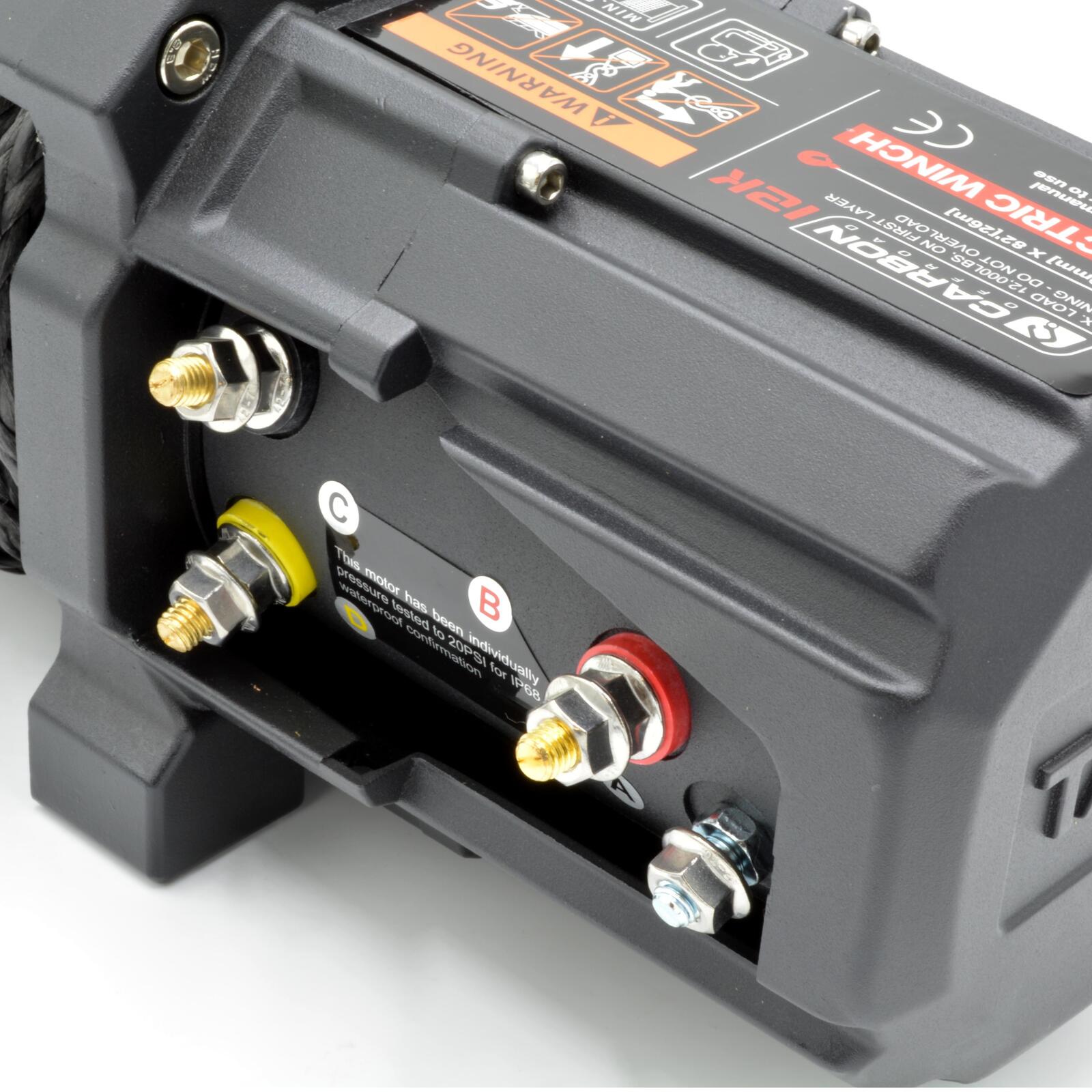 Tank 12000lb Winch 12V IP68