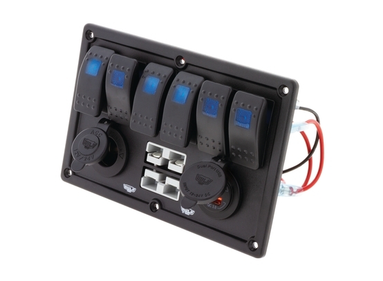 6 way Flush Mount Switch Panel