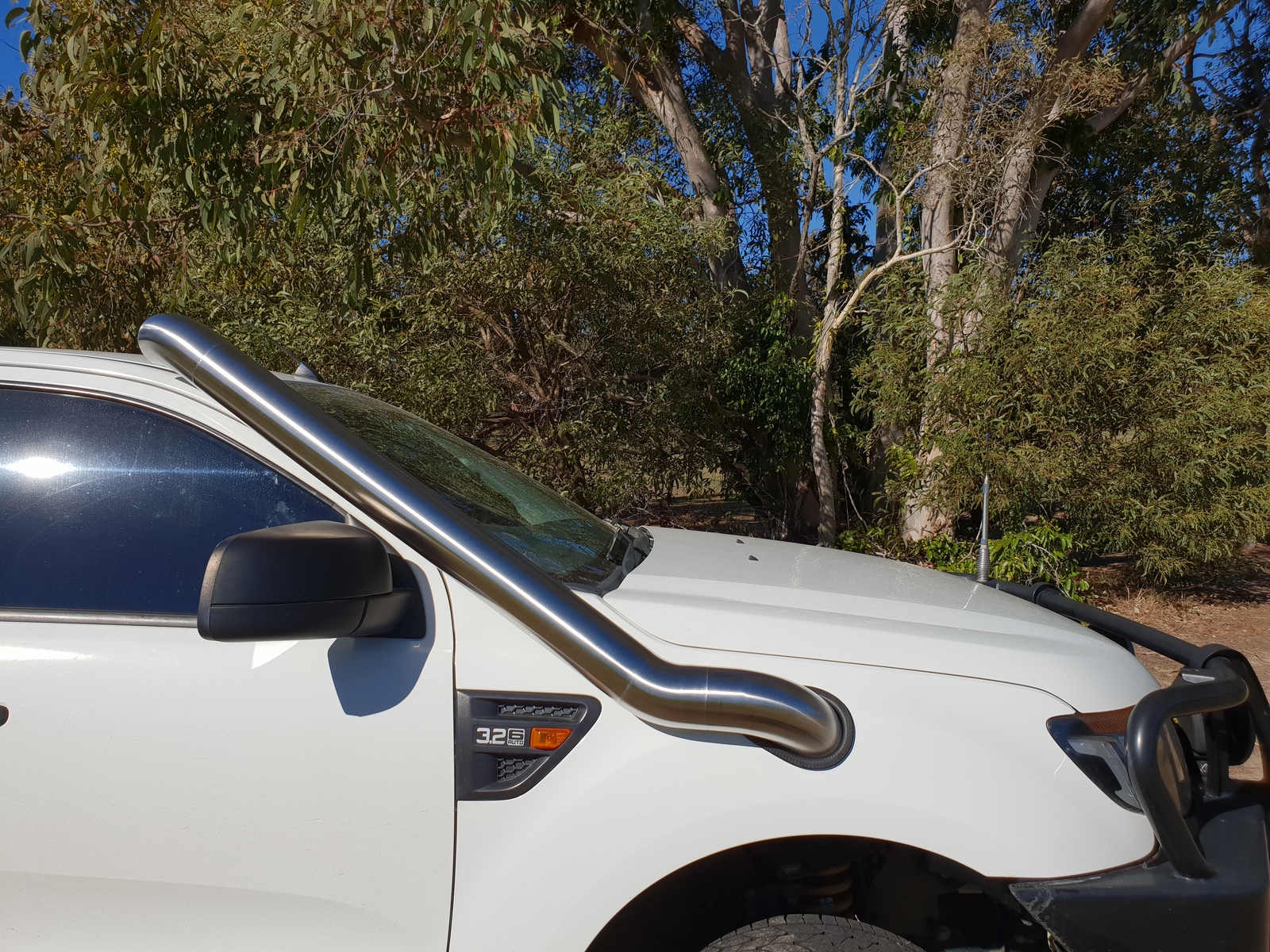 Sinister Stainless Snorkel to suit Ford Ranger PX,PX2,PX3