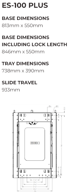 Clearview Easy Slide - Drop Down Fridge Slide