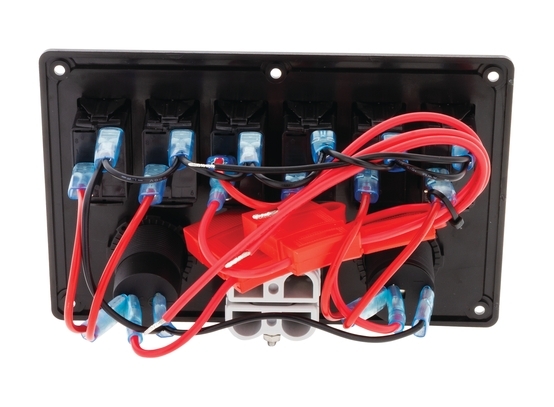 6 way Flush Mount Switch Panel