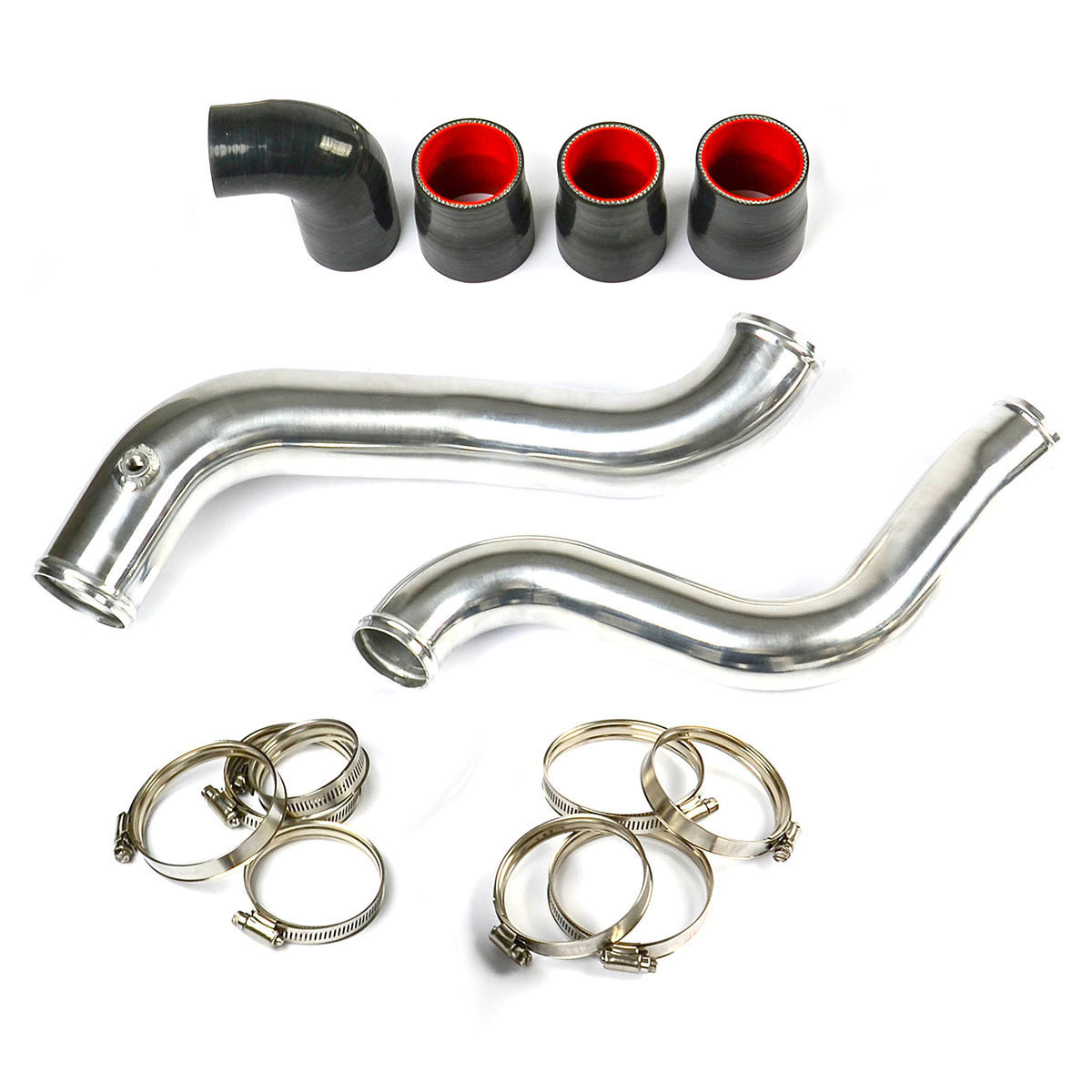 Aluminium Intercooler Hard Pipe Upgrade suits Ford Ranger PX1/PX2/PX3 3 ...