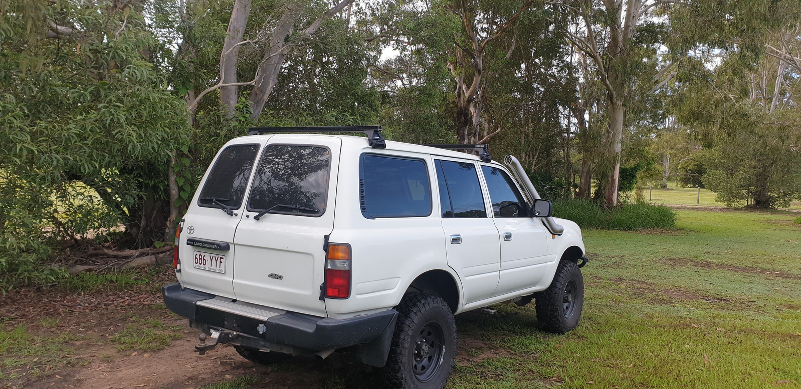 Sinister Stainless Snorkel to suit 80 Series Landcruiser Low Cut